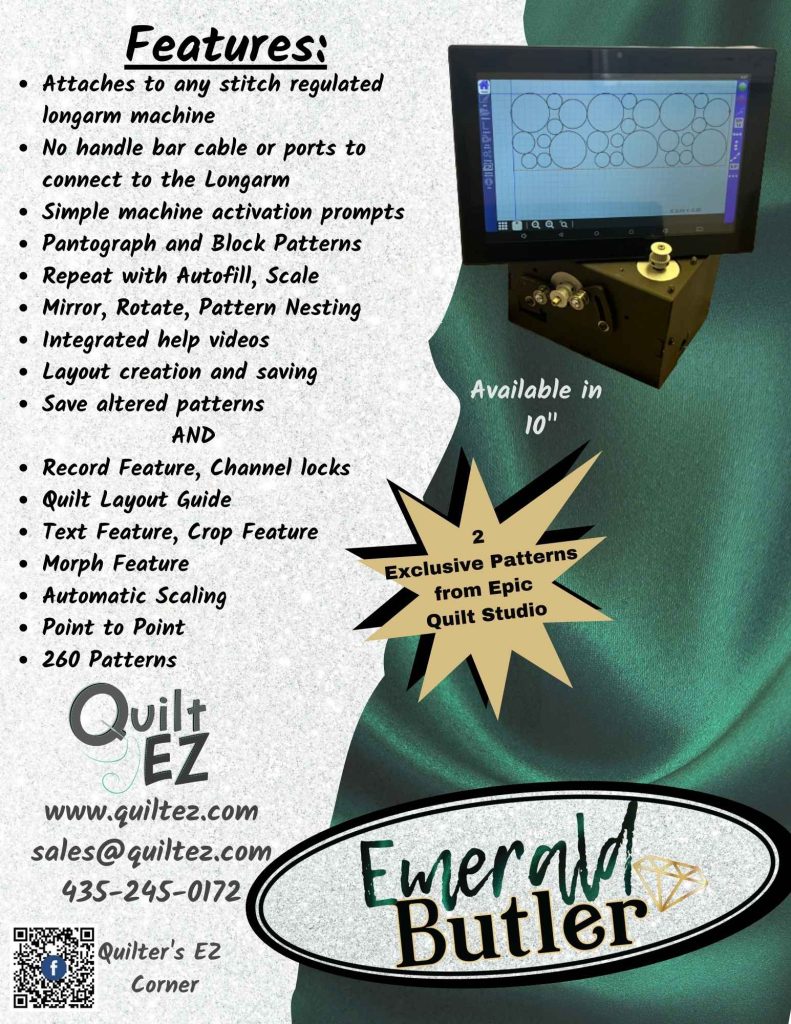 Butler - Emerald - Memory Lane Quilting