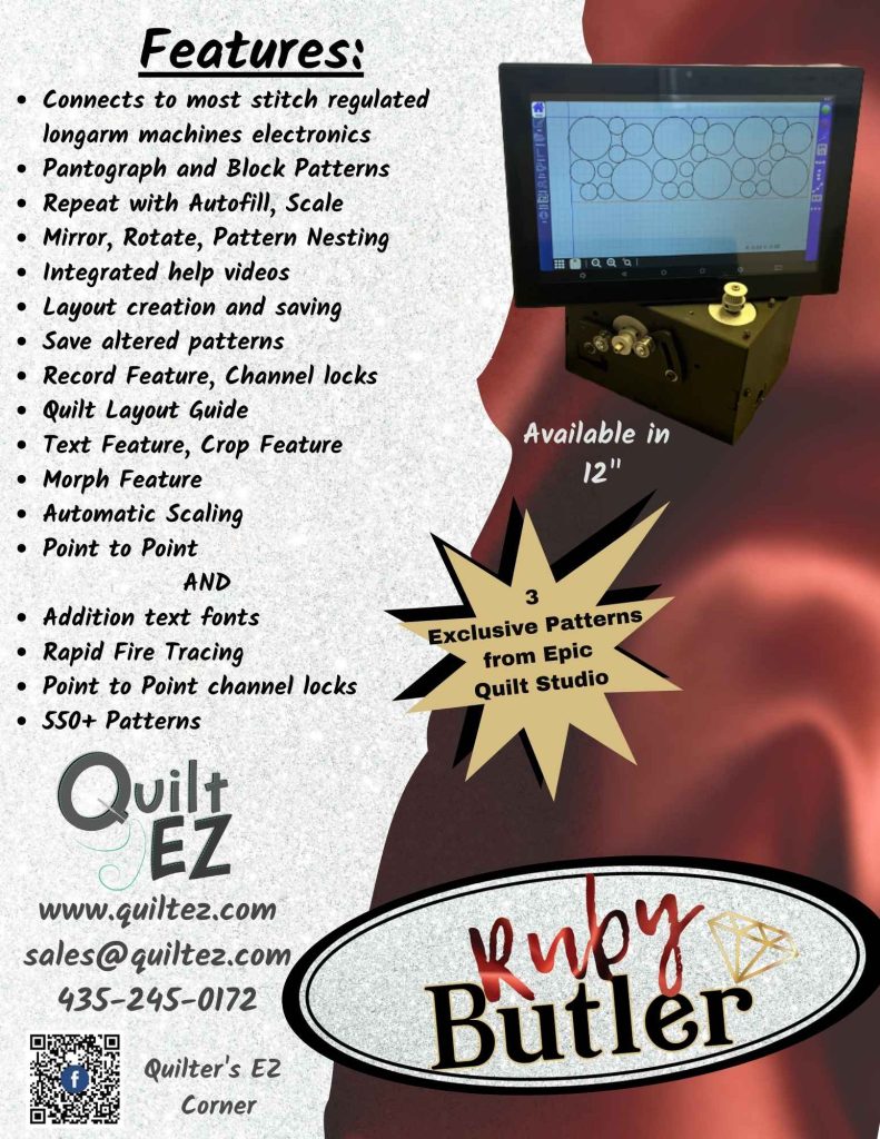 Butler - Ruby - Memory Lane Quilting