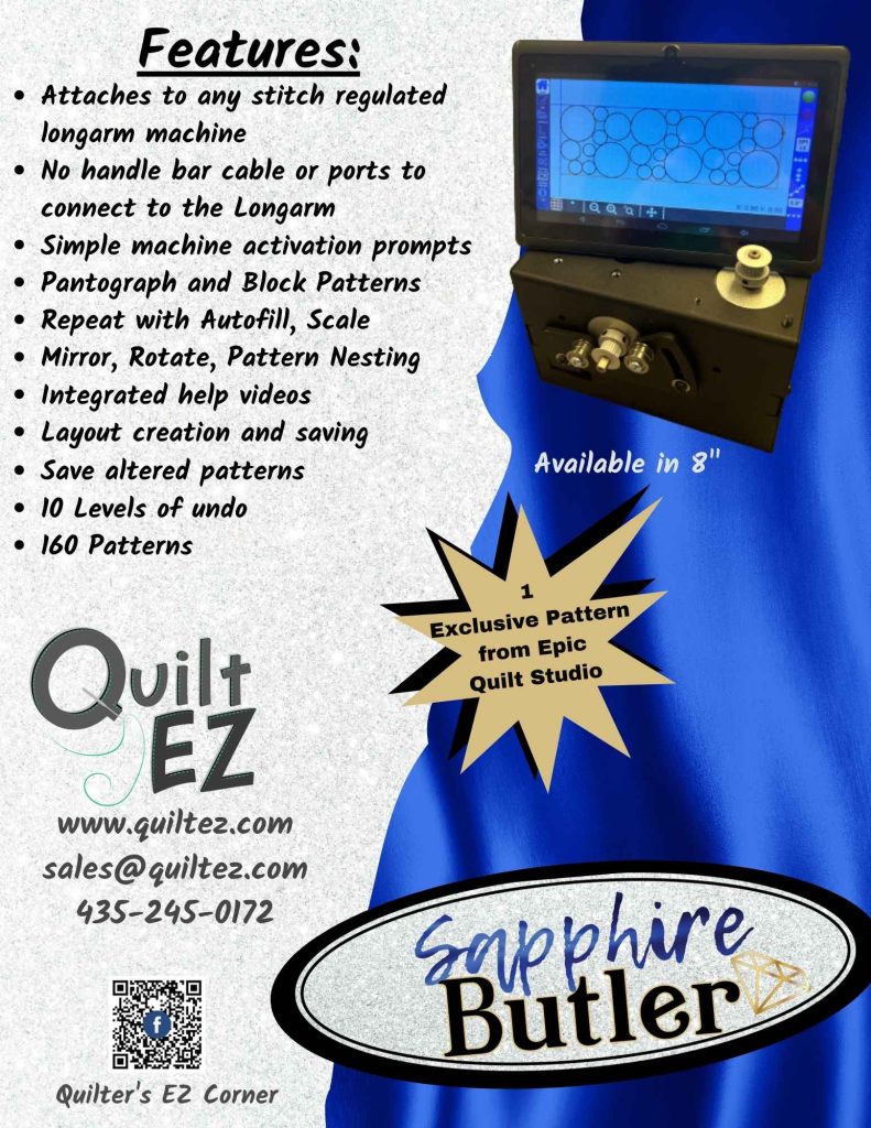 Butler Sapphire - Memory Lane Quilting